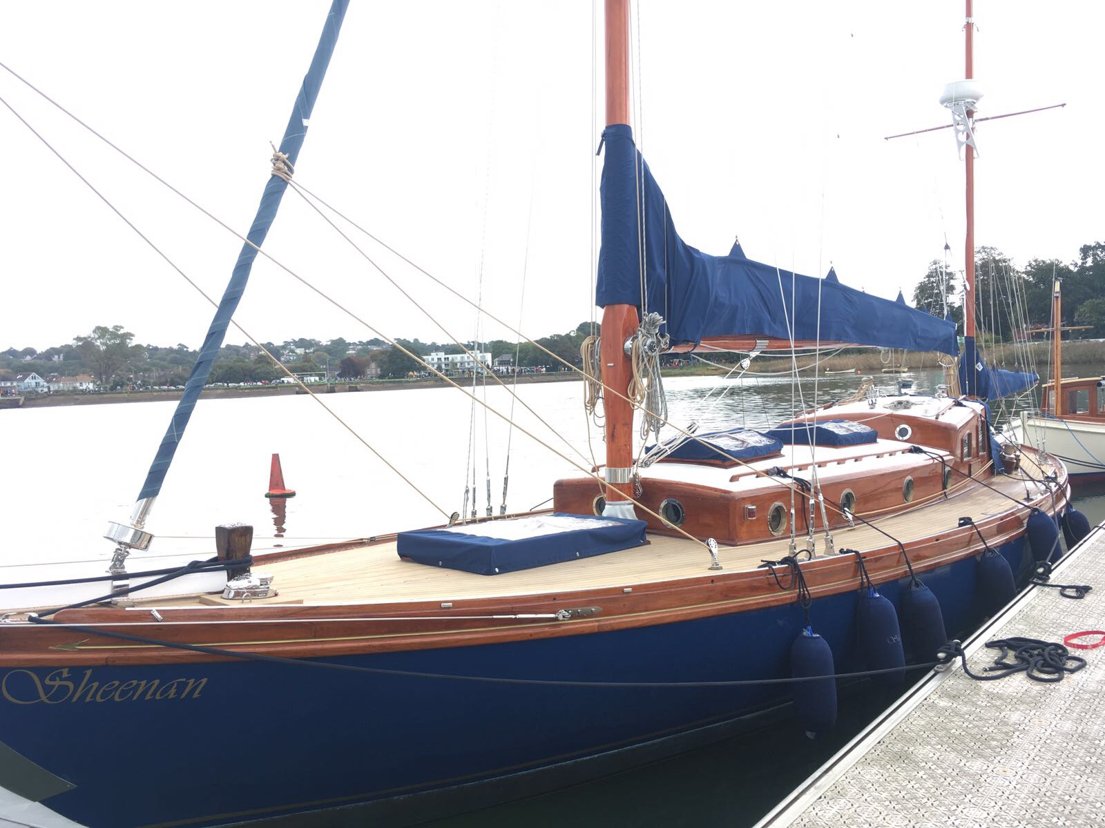 Sheenan — 40ft Canoe-Stern Yawl by Dickies of Bangor – Albert Strange